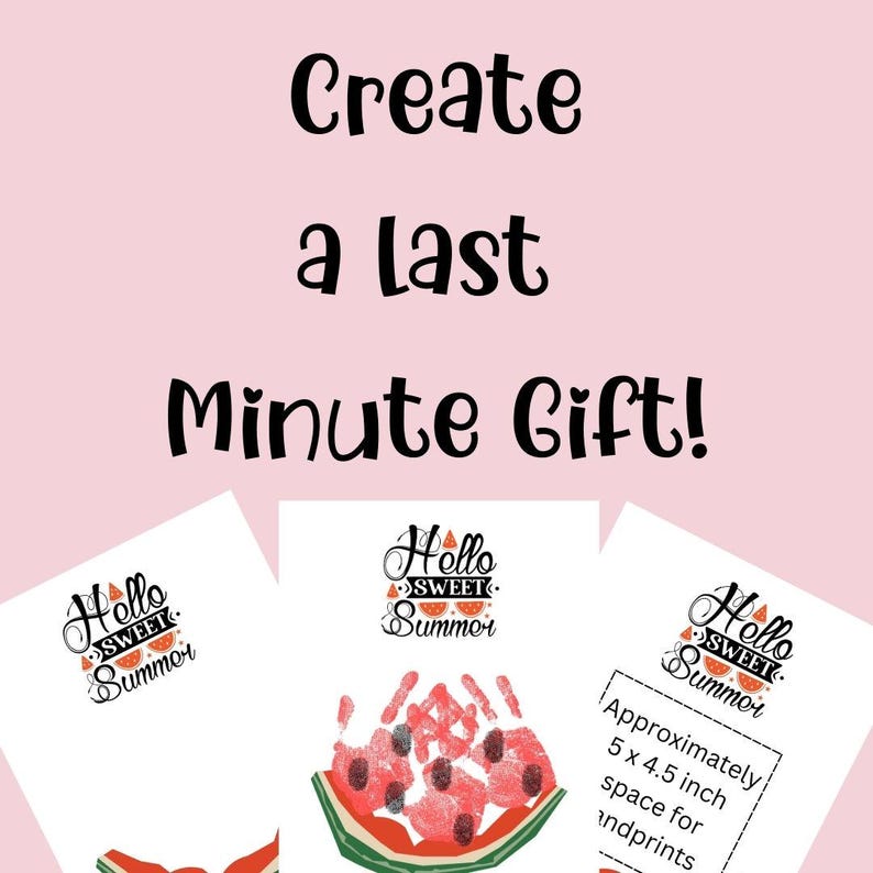 Summer Handprint Watermelon,watermelon Handprint,fruit Handprint ...