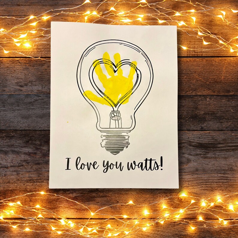 Valentine Handprint Art, I Love You Watts,happy Valentines Day,diy ...