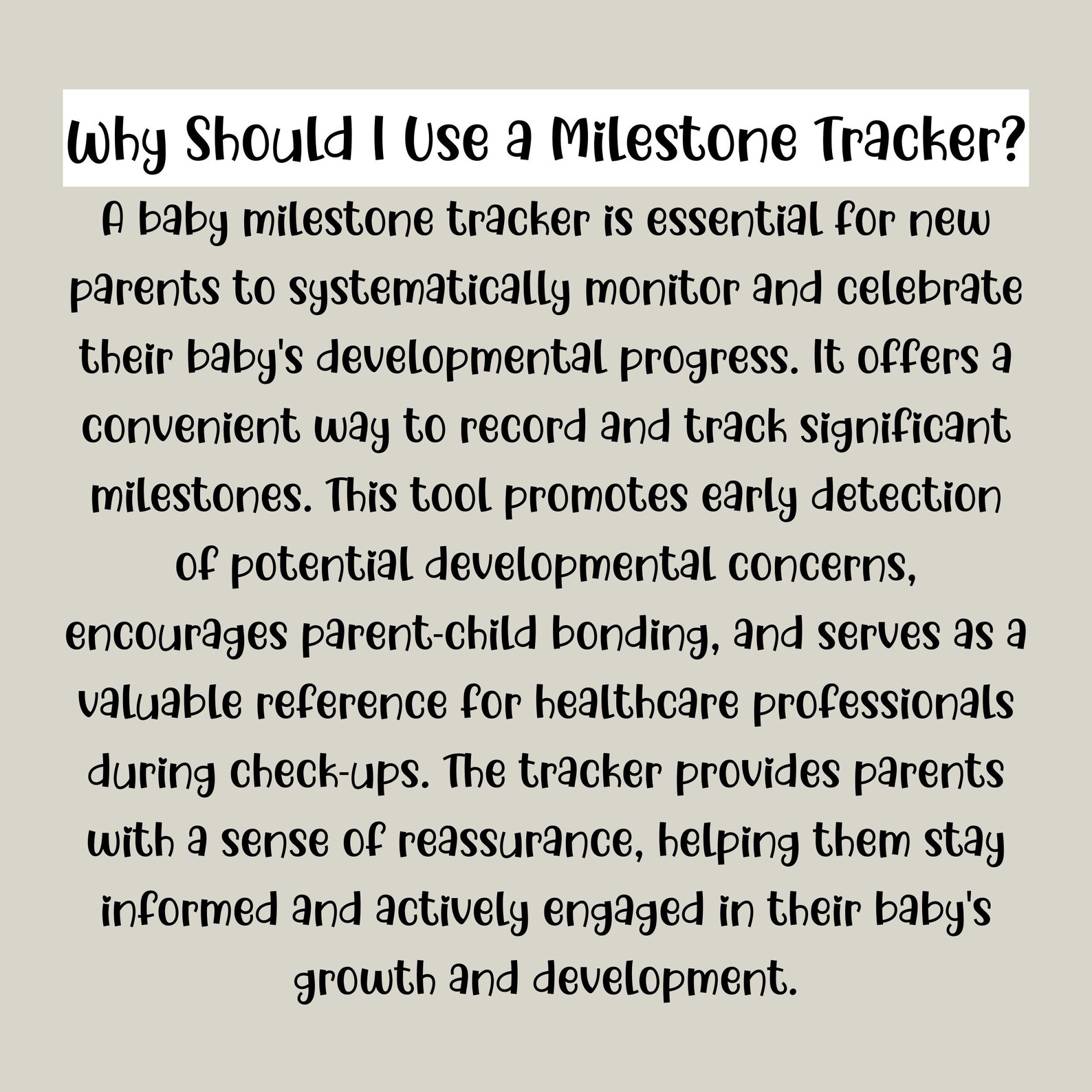 Neutral Baby Milestone Tracker, Milestone Checklist, Baby Checklist ...