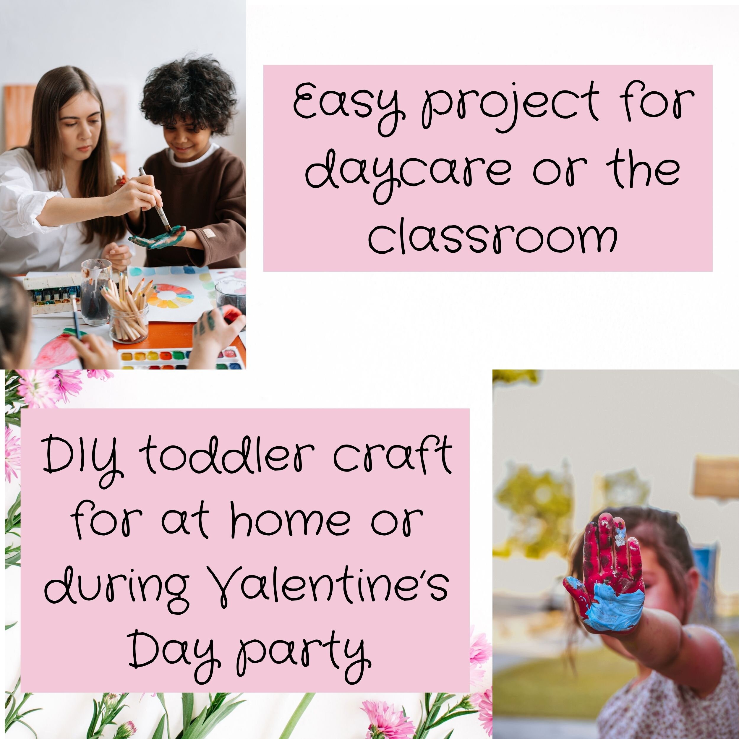 Bee Mine Valentine's Day Handprint Craft, Diy Handprint Project ...