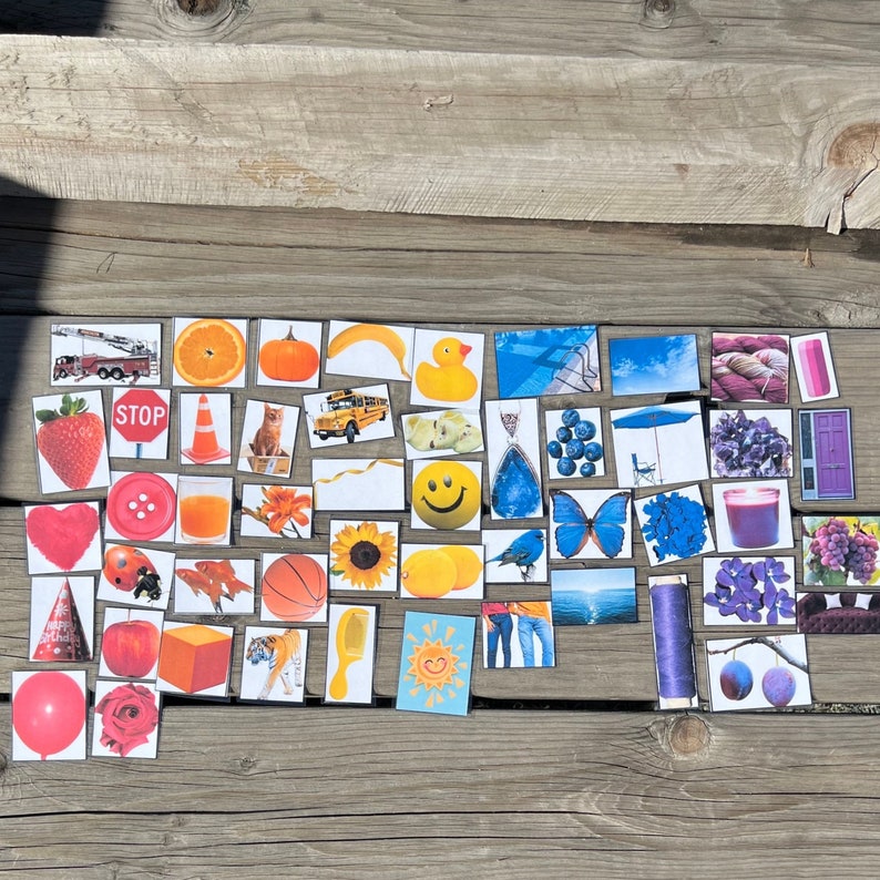 15 Paint Splash Color Flashcards and Sorting Activity, Montessori ...