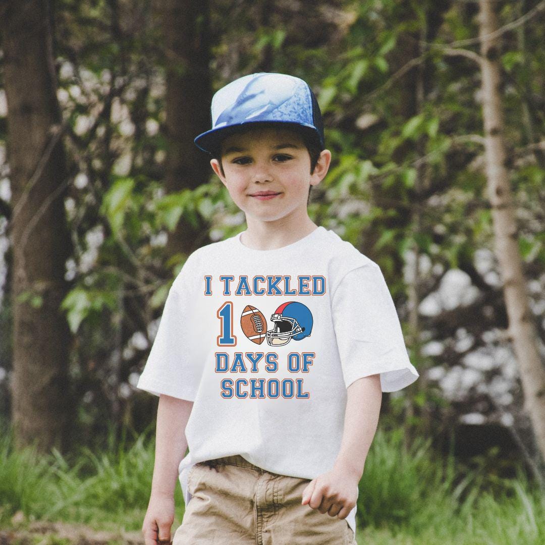 I Tackled 100 Days of School Png,i Tackled 100 Days,100 Days Preschool ...