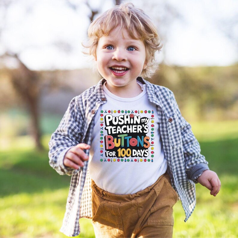 Pushing My Teachers Buttons for 100 Days Png,pushing Buttons,pushing ...