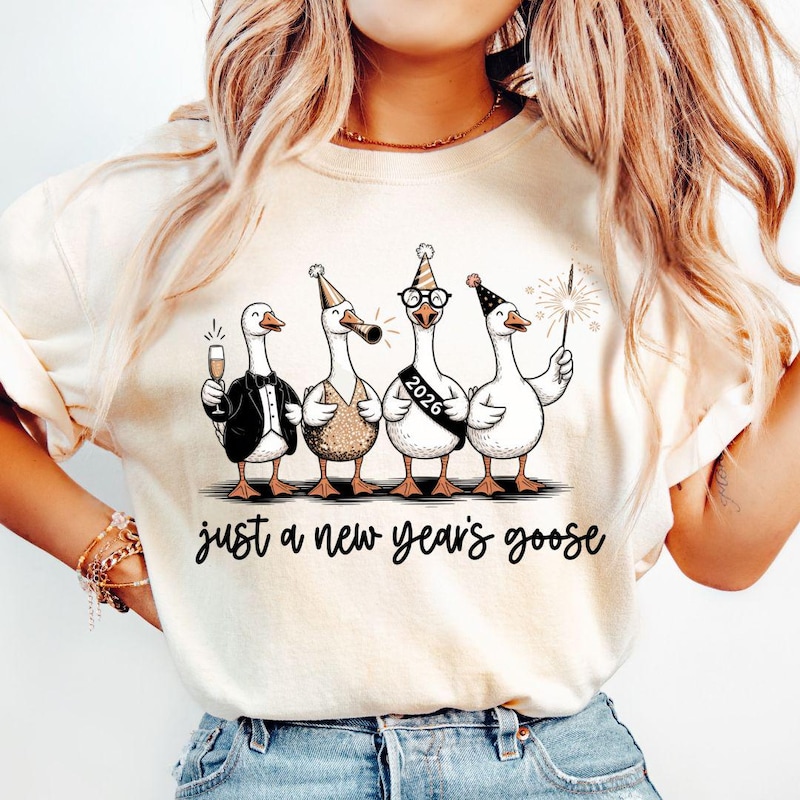 Silly Goose New Year Kids - Etsy