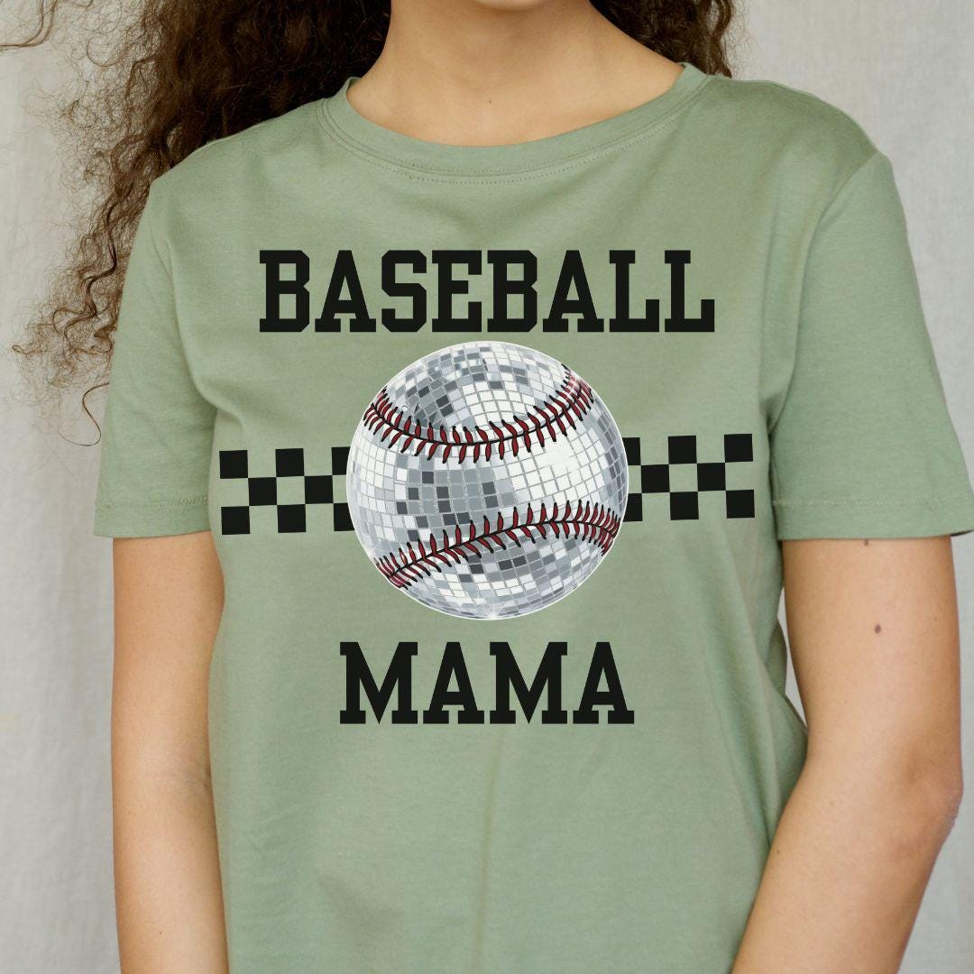 Disco Baseball Mama Png,ballpark Season Png,mama Sport Png,glitter ...