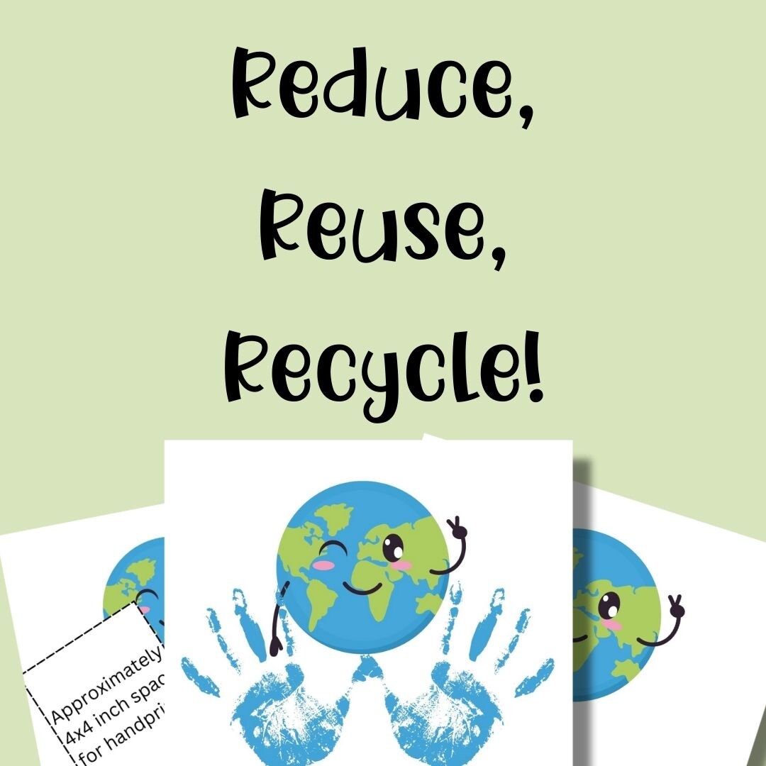 Earth Day Handprint Pledge,earth Day Activity,spring Handprint,earth ...