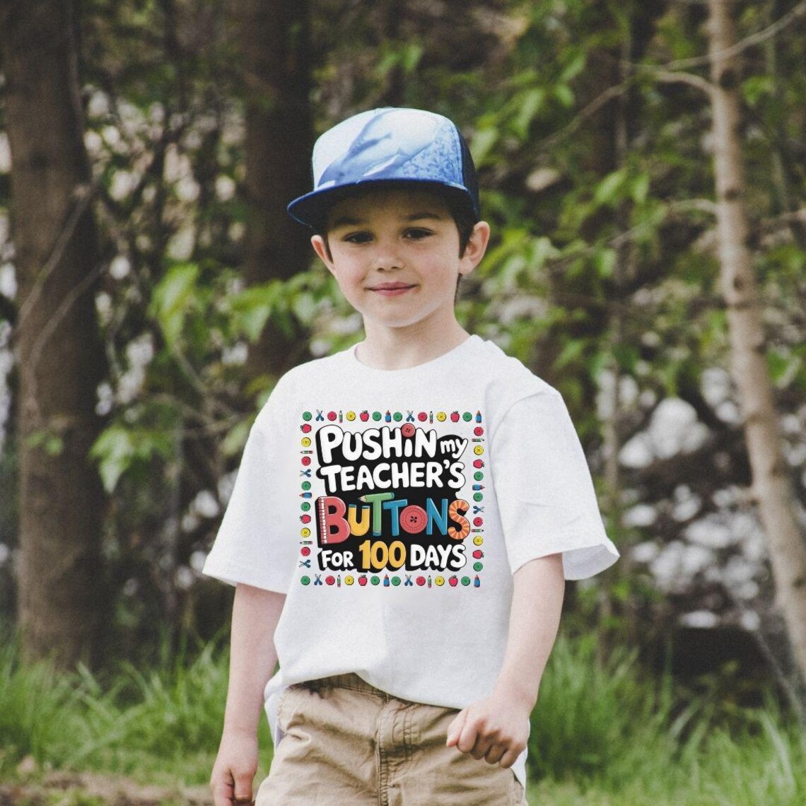 Pushing My Teachers Buttons for 100 Days Png,pushing Buttons,pushing ...