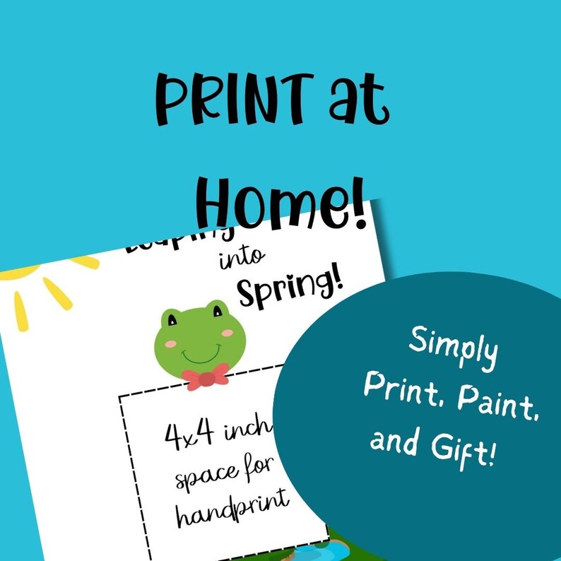Spring Handprint,frog Handprint,preschool Spring Art,preschool ...