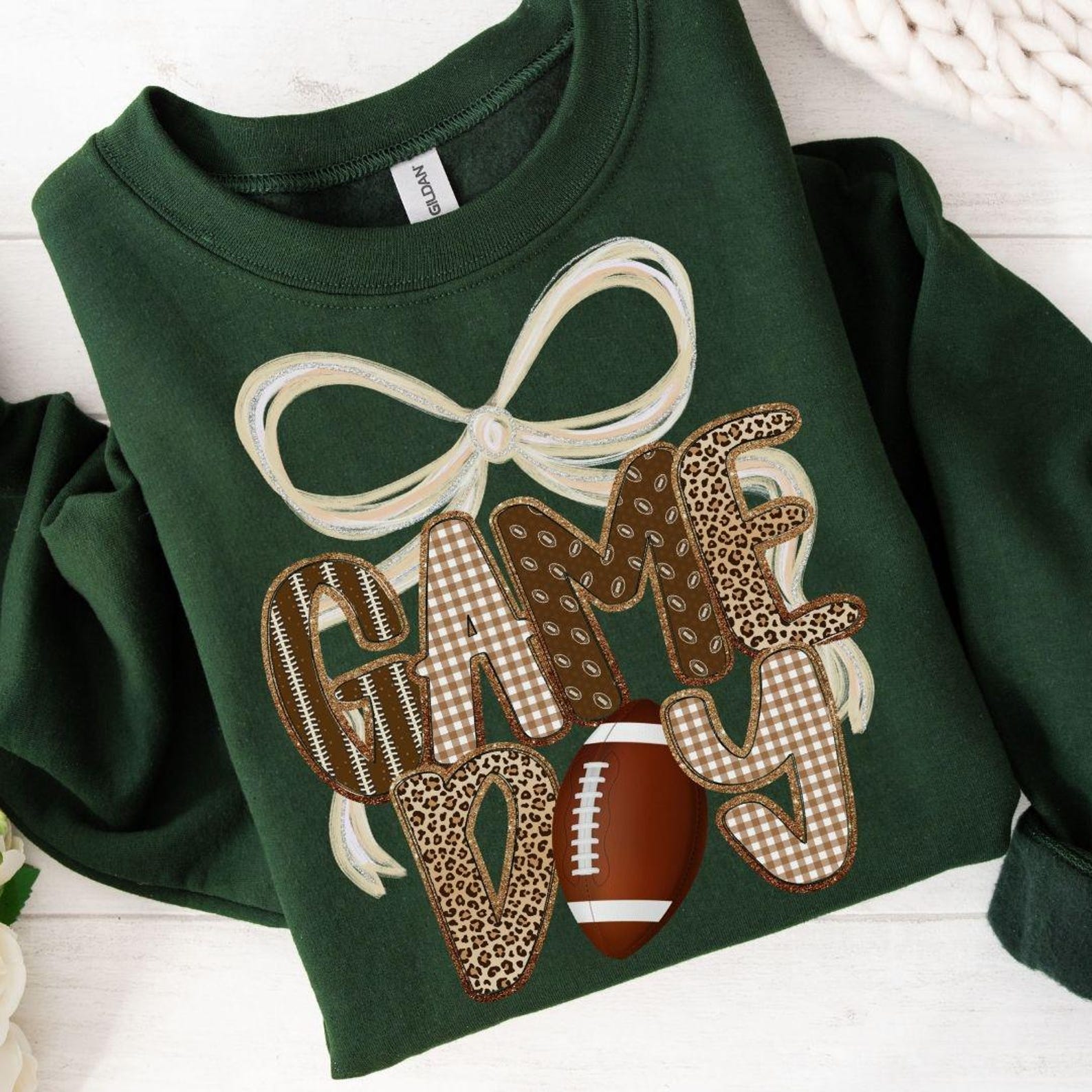 Preppy Neutral Gameday Png,football Doodle Letter,football Girlies ...