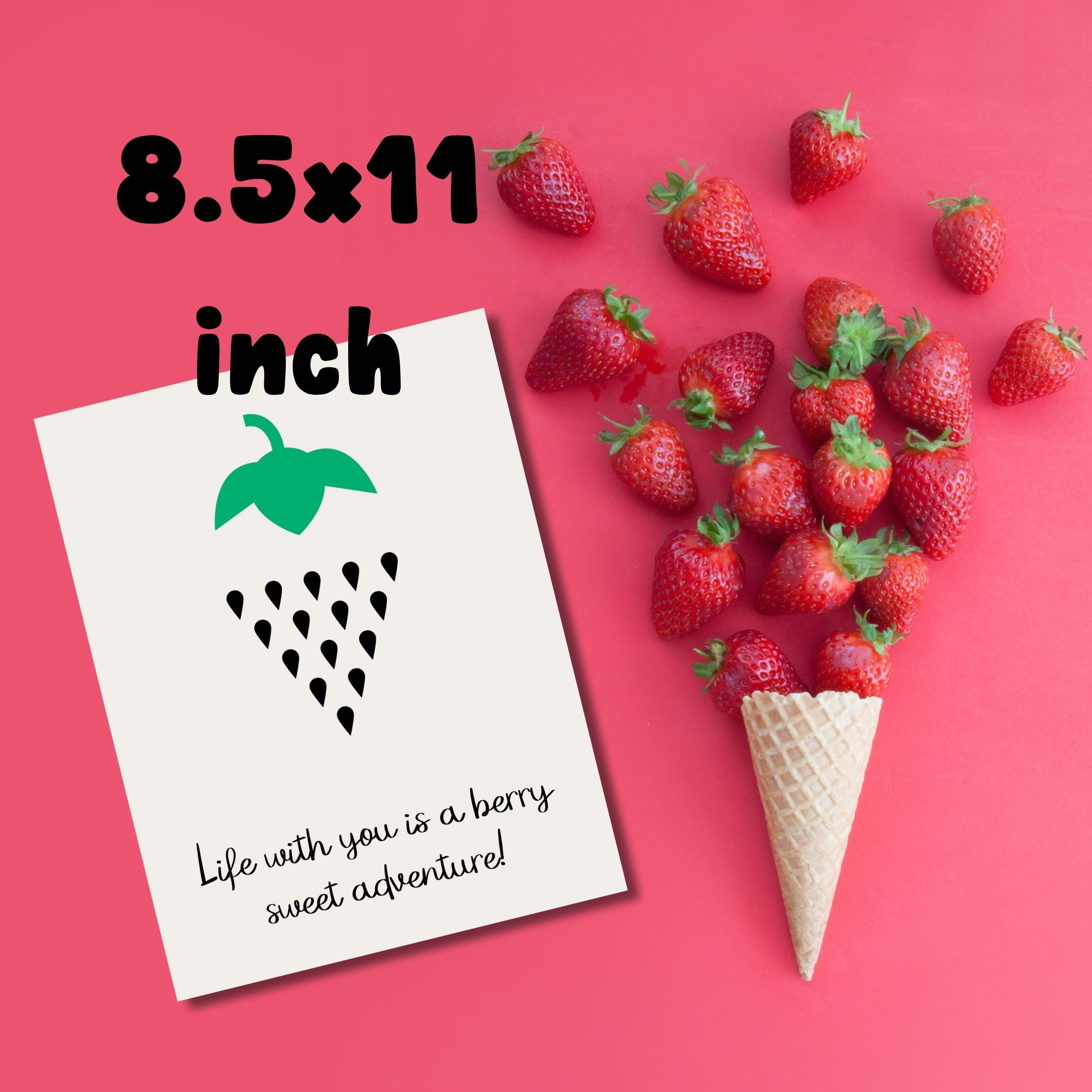 Berry Sweet Footprint Craft, Handprint Art, Valentines Day Handprint ...