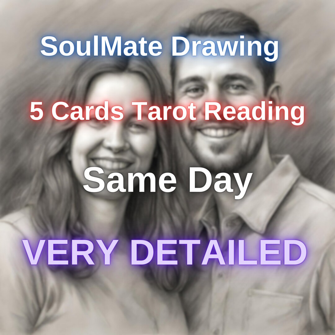Soulmate Drawing Love Tarot Reading Same Hour, Psychic Drawing, Tarot ...