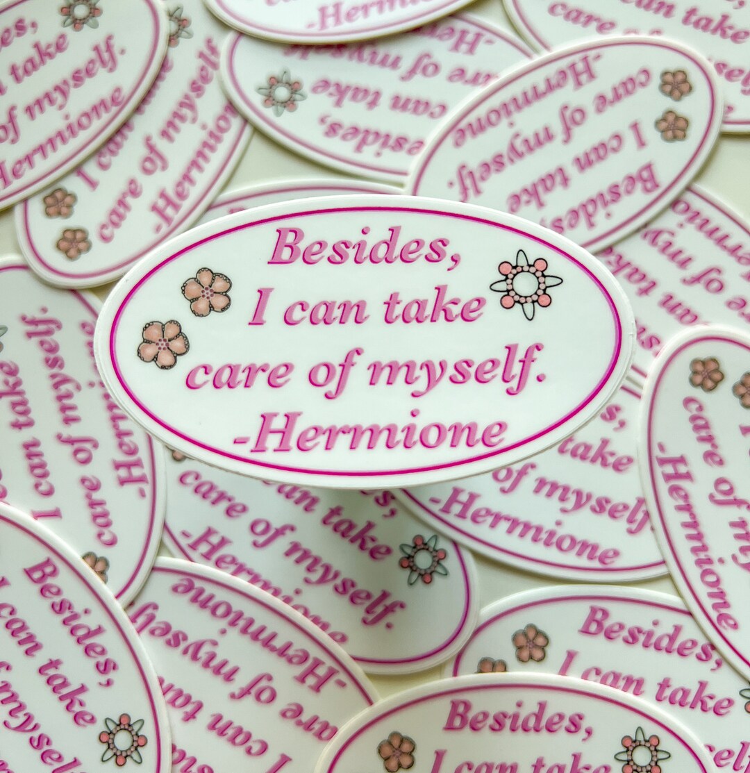 Hermione Quote Yule Ball Sticker - Etsy