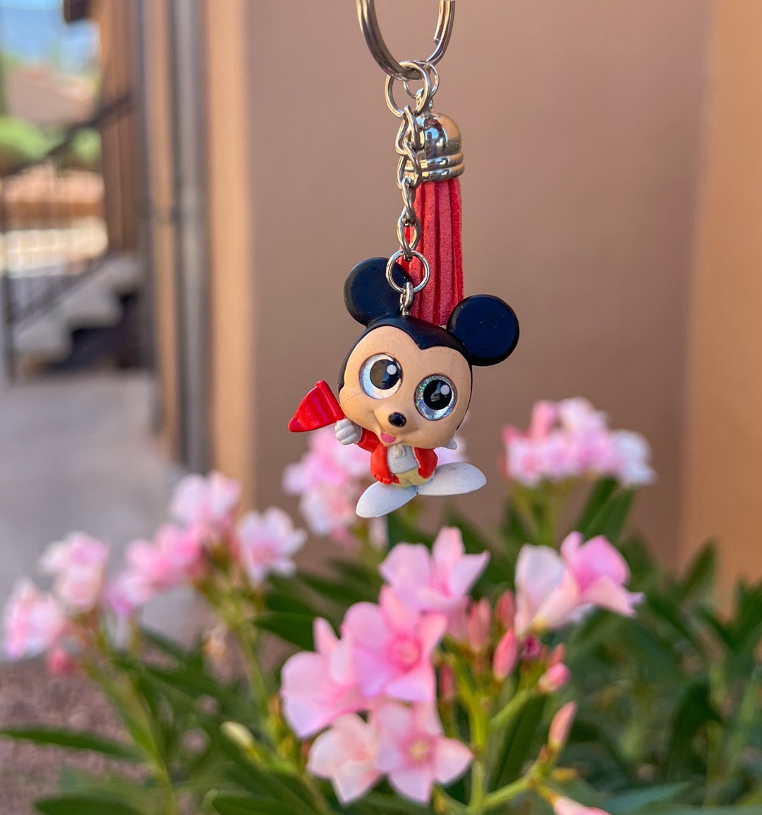 Mickey Mouse Keychain - Etsy