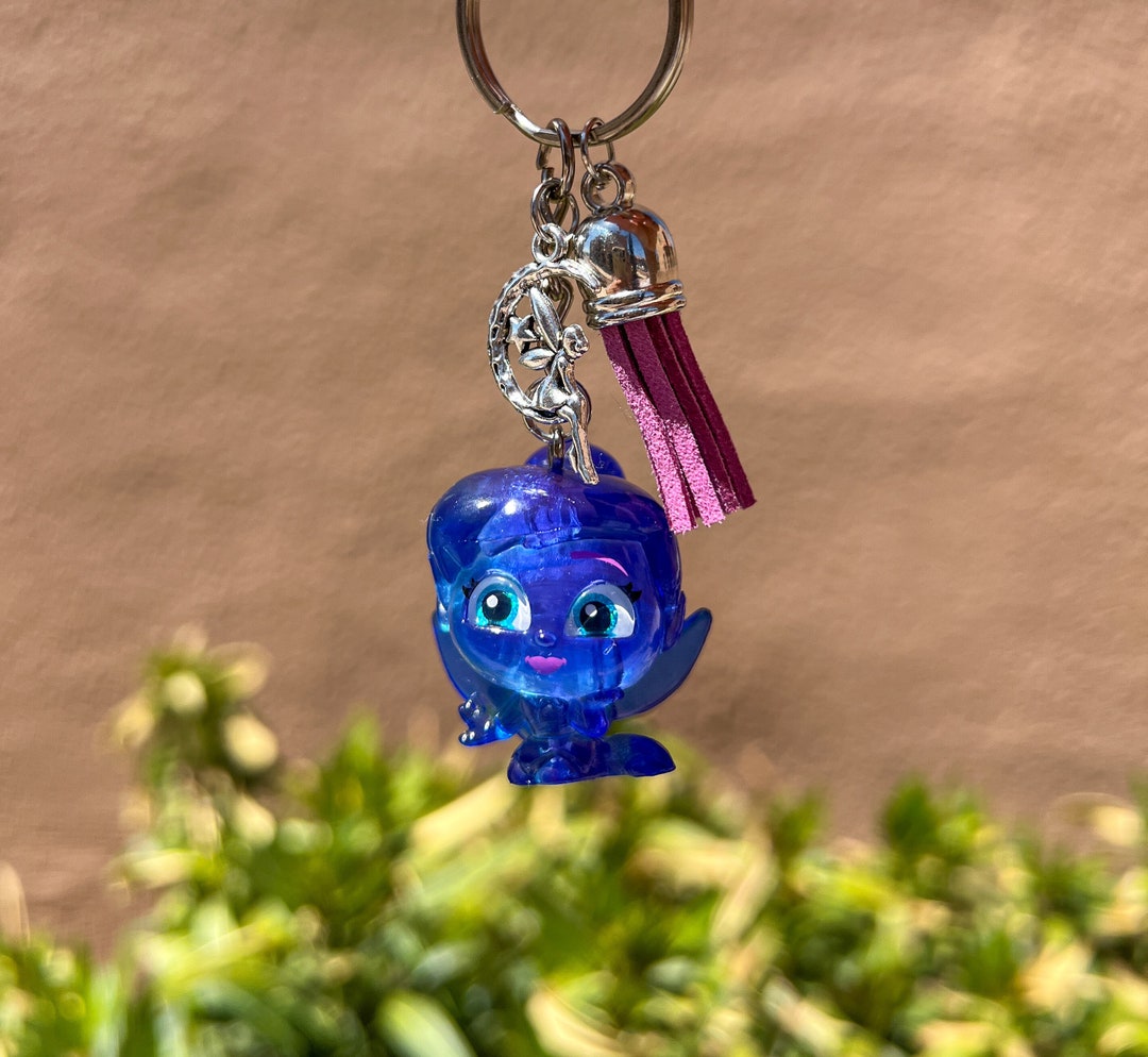 Tinker Bell Technicolor Keychain With Charm - Etsy