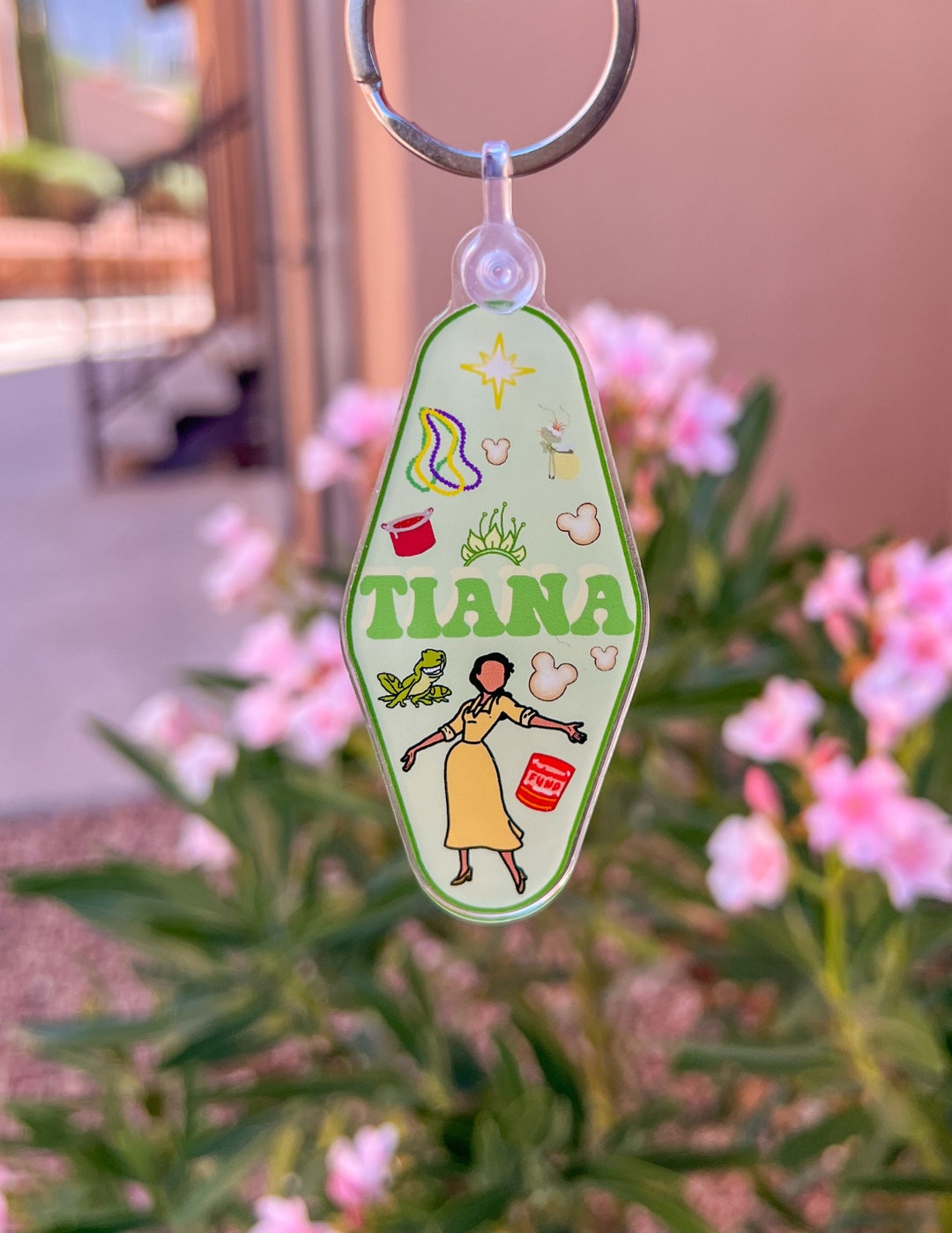 Tiana Acrylic Keychain - Etsy