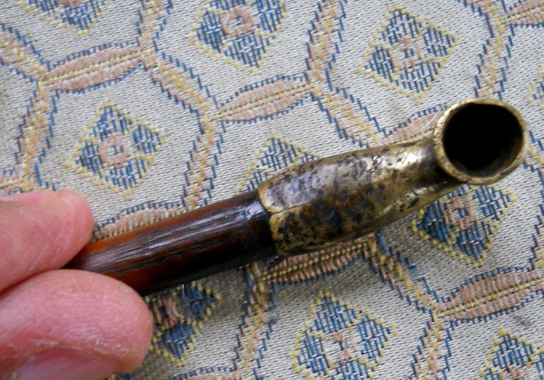 Antique Japanese Kiseru Pipe. 1910's 12" Long. Tobacciana Smoking ...