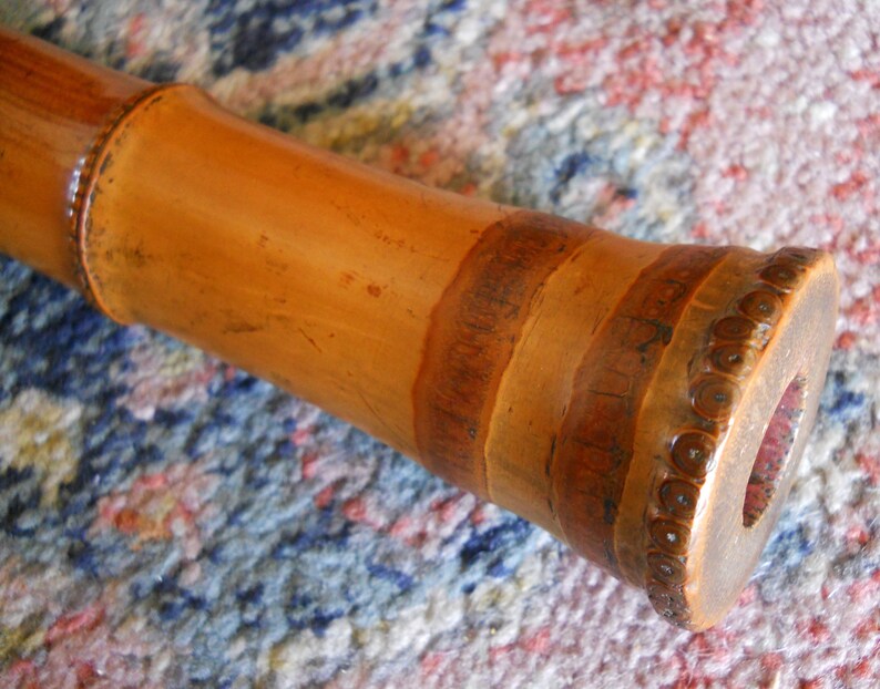 Very Rare Antique 1.8 Tozan Jinashi Shakuhachi. Copper Utaguchi. - Etsy