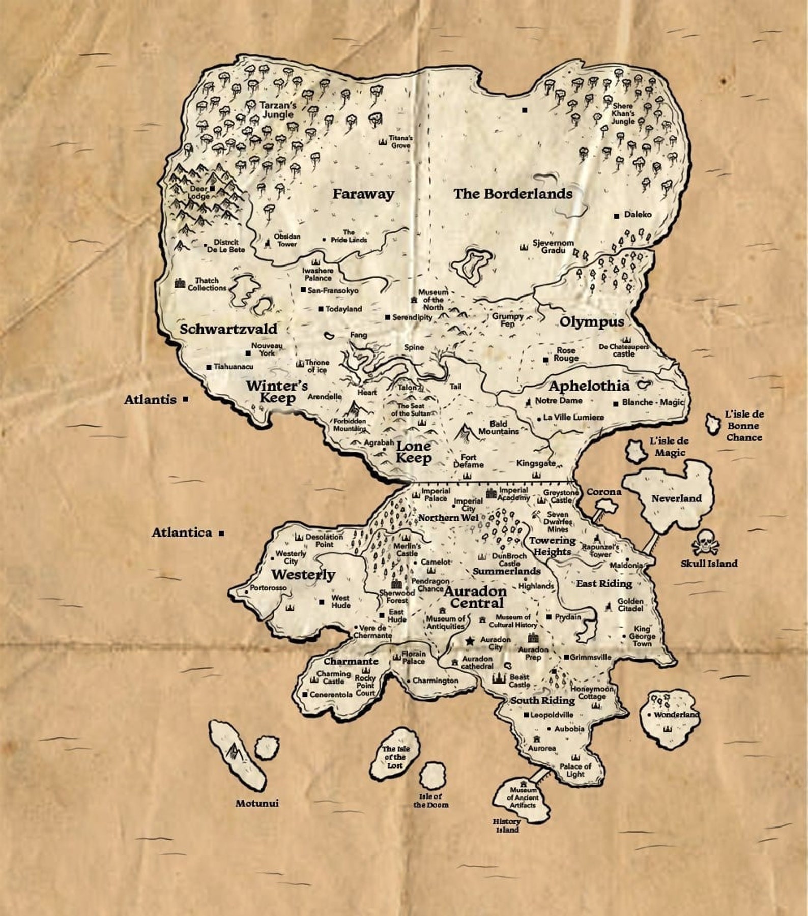 Custom TTRPG DND Maps - Etsy