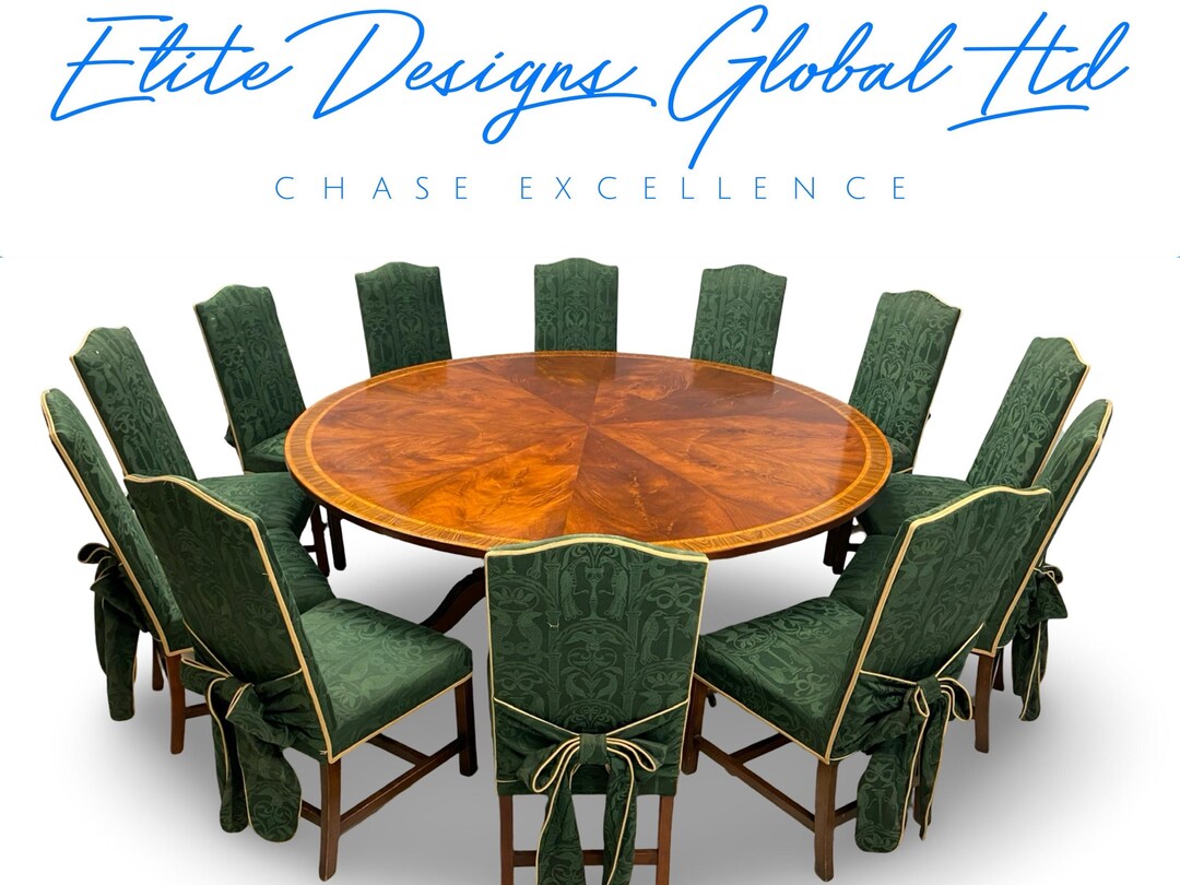 12 Elite Bow Back Dining Chairs to Be Professionally Finished in French ...