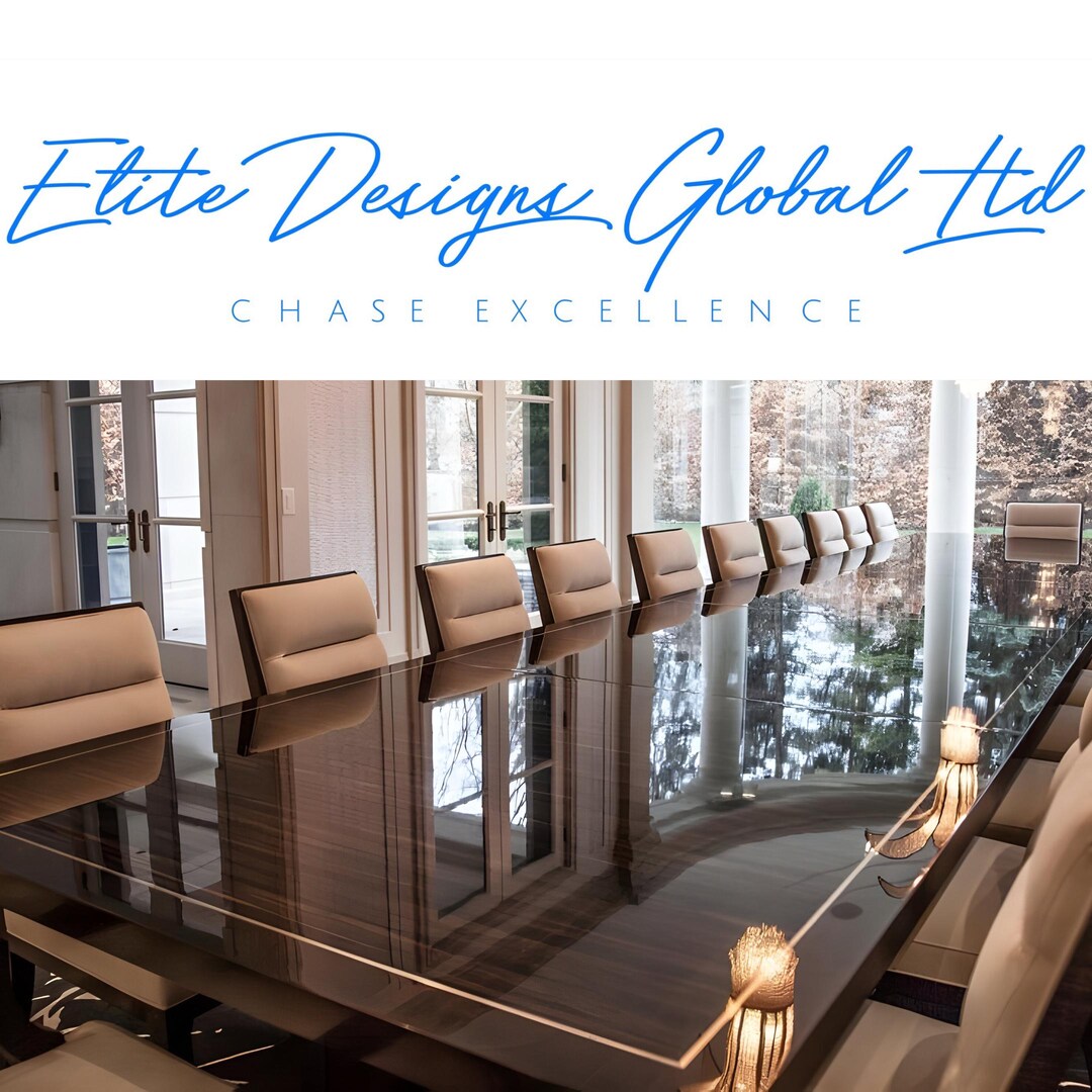 Elite Designer Bespoke Hand Made Art Deco Style Dining Tables From Any ...