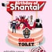 Skibidi Toilet Toppers. Editable - Etsy