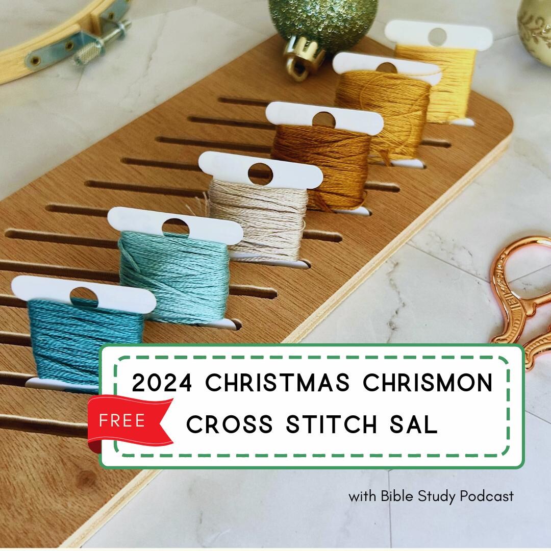 Christmas Chrismon Cross Stitch Stitch Along, Advent Stitch Along ...