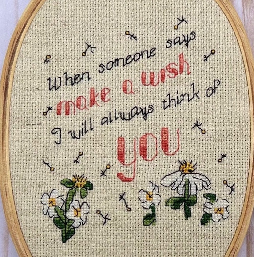 Forget Me Not Cross Stitch Pattern, Feminist Cross Stitch Pattern, Baby ...