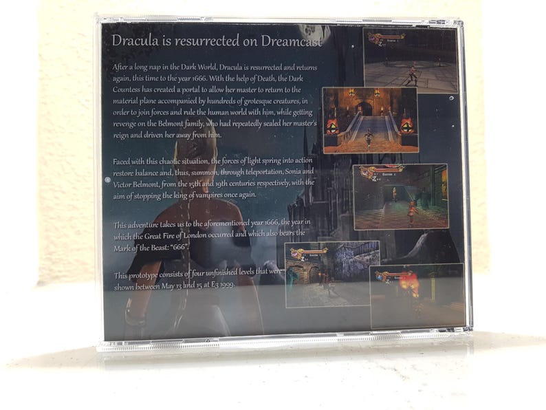 Castlevania Resurrection - Prototype / Dreamcast / Konami - Etsy