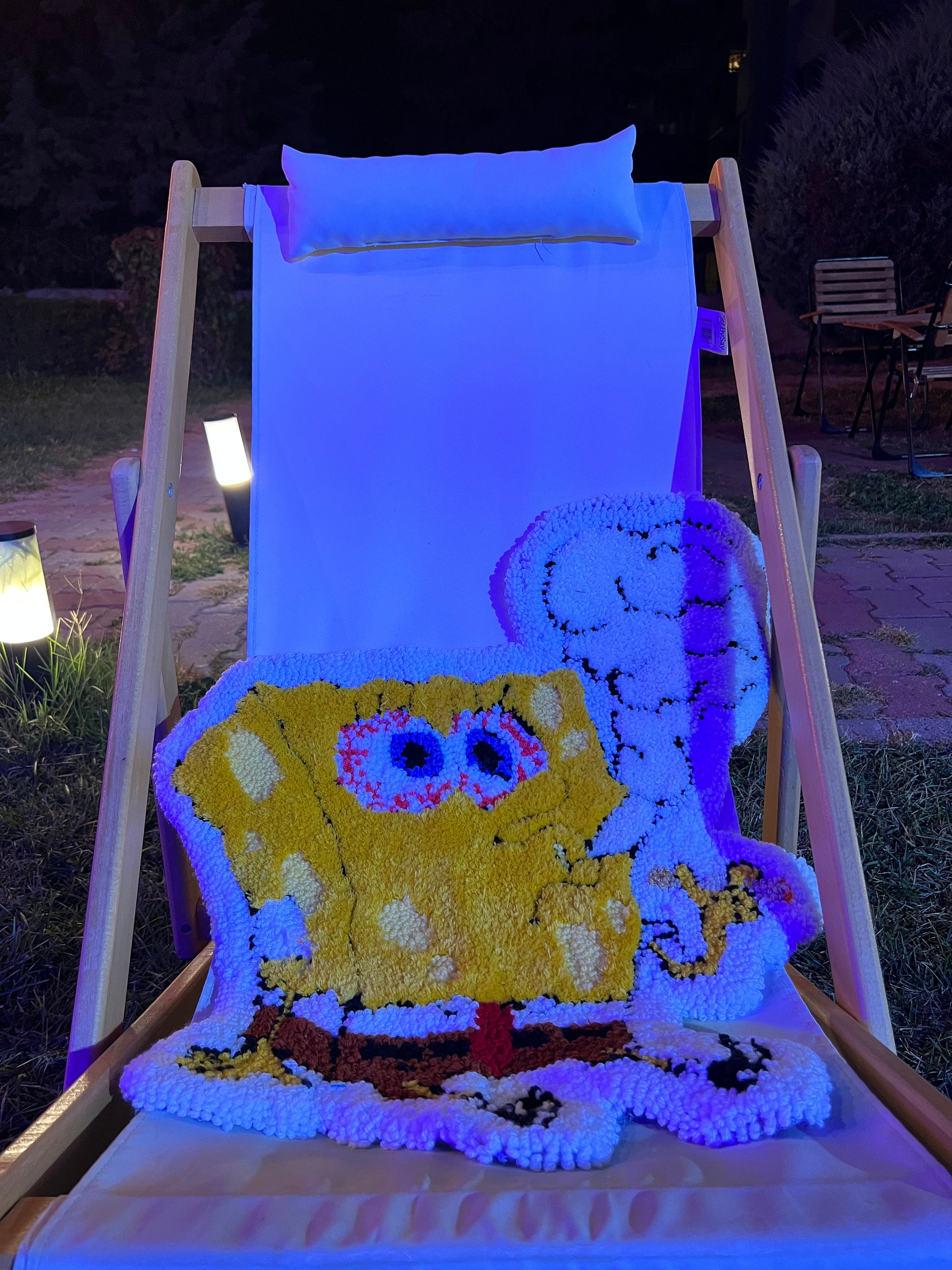 Smoking Weed Fluffy Rug, Funny Gift Idea, %100 Handmade Tufted Rug ...