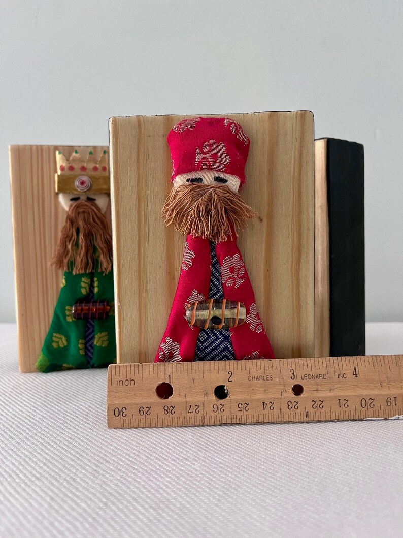 Colorful Three Kings Tres Reyes Magos Recycled Materials Epiphany - Etsy