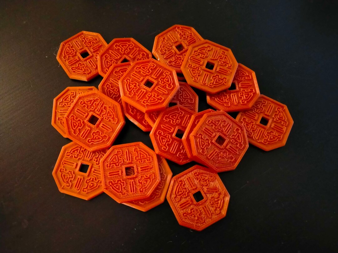 Copper Coin 3D Printed for D&D LARP Boardgames Etc. - Etsy