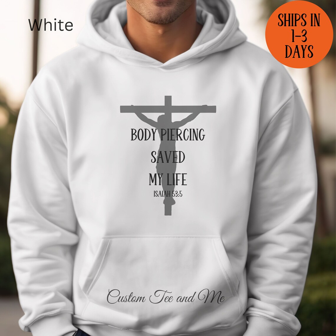 Jesus Lover Hoodie: Christian Sweatshirt With Bible Verse, Chosen ...