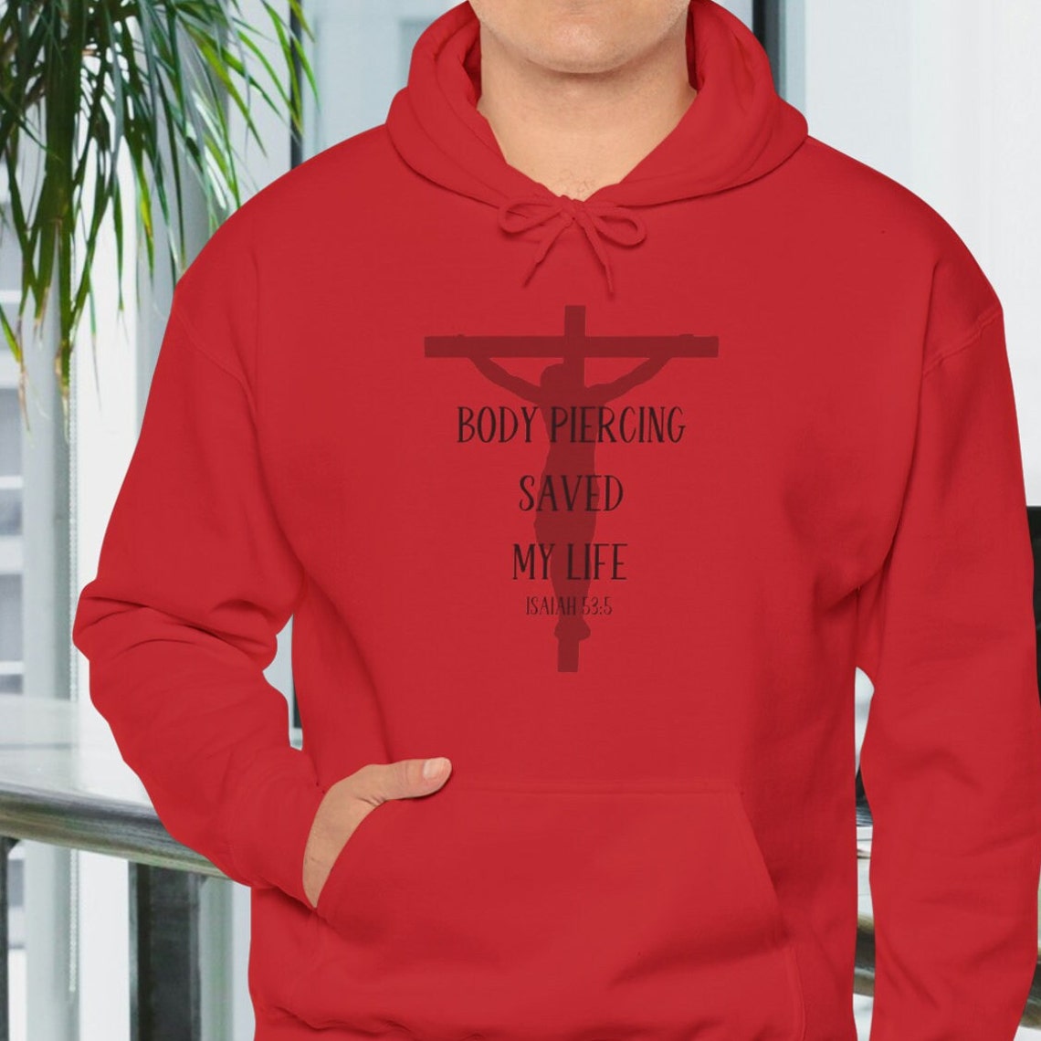 Jesus Lover Hoodie: Christian Sweatshirt With Bible Verse, Chosen ...