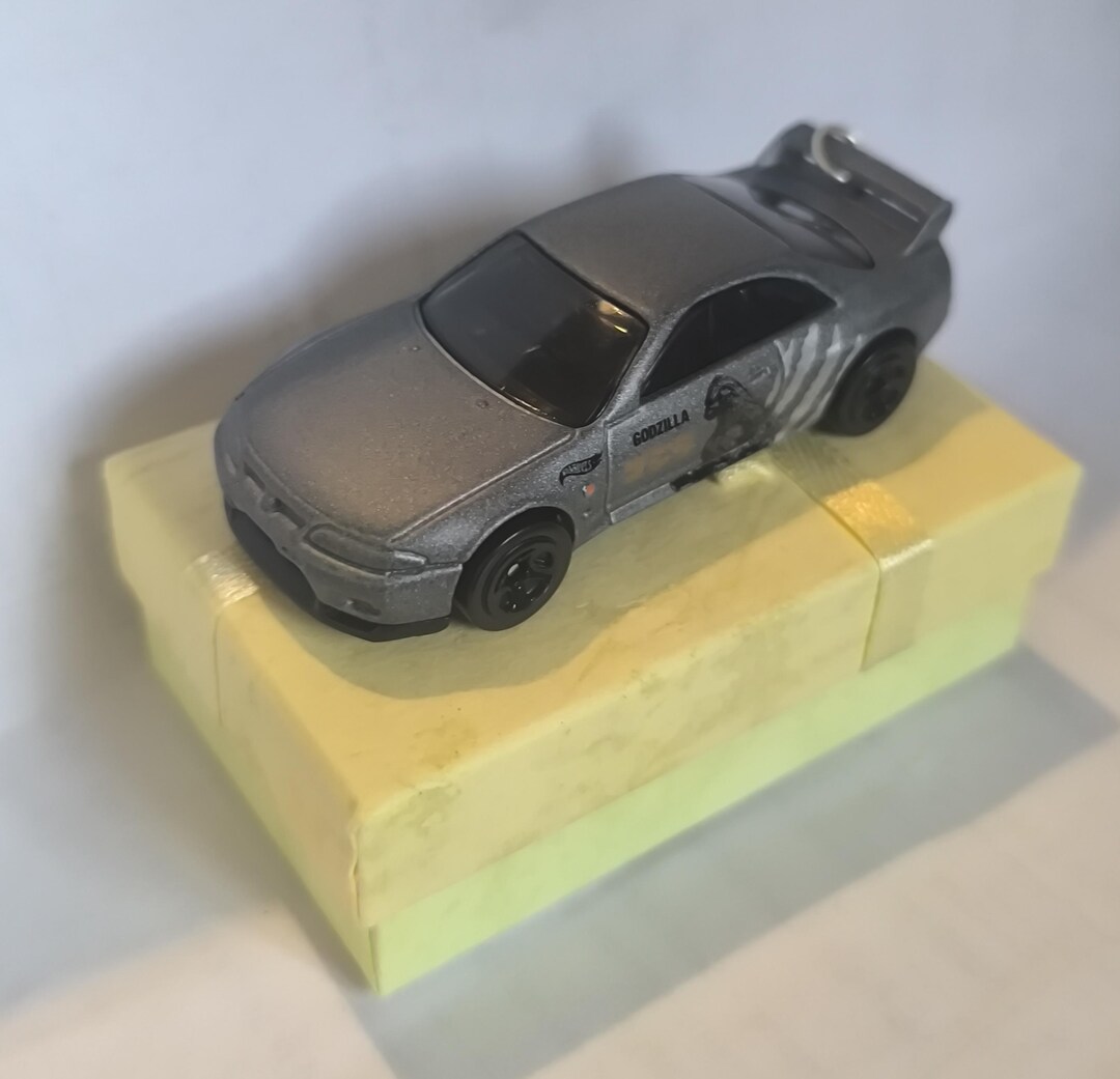 R33 Godzilla Skyline Jdm Hotwheels on a Key Chain - Etsy
