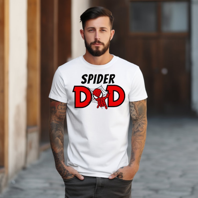 Custom Family Spider Shirts, Spider Dad, Spider Mom Shirts, Spiderman ...