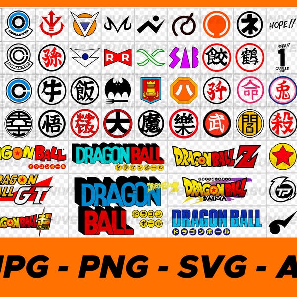 Dragon Ball Z Super Png - Etsy