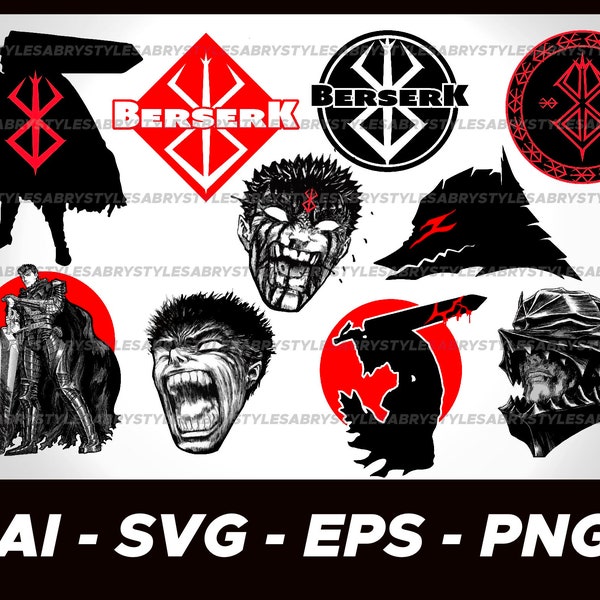 Berserk Stickers - Etsy