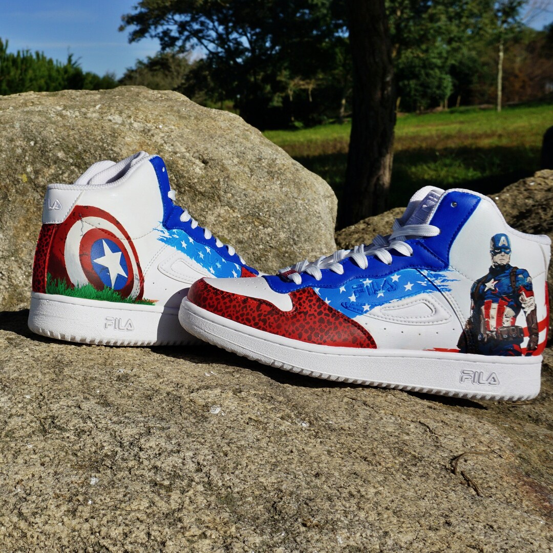 Captain America Design - Etsy
