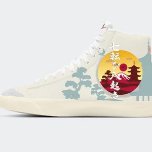 Custom Japanese Great Wave Sneakers Hand-painted Nike Blazer - Etsy