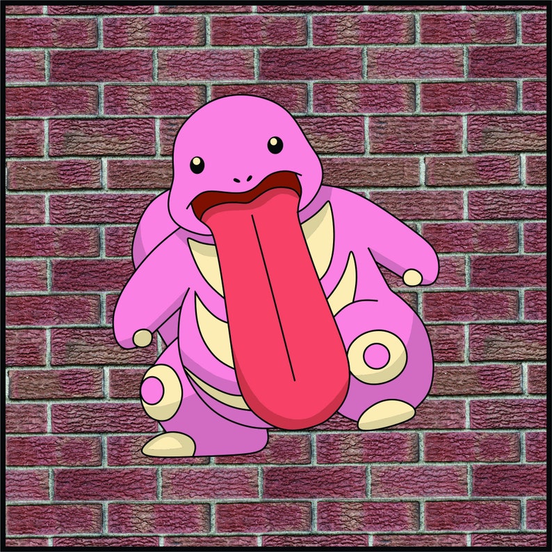Pokemon Lickitung Svg-eps-cdr-pdf-png Format - Etsy Australia
