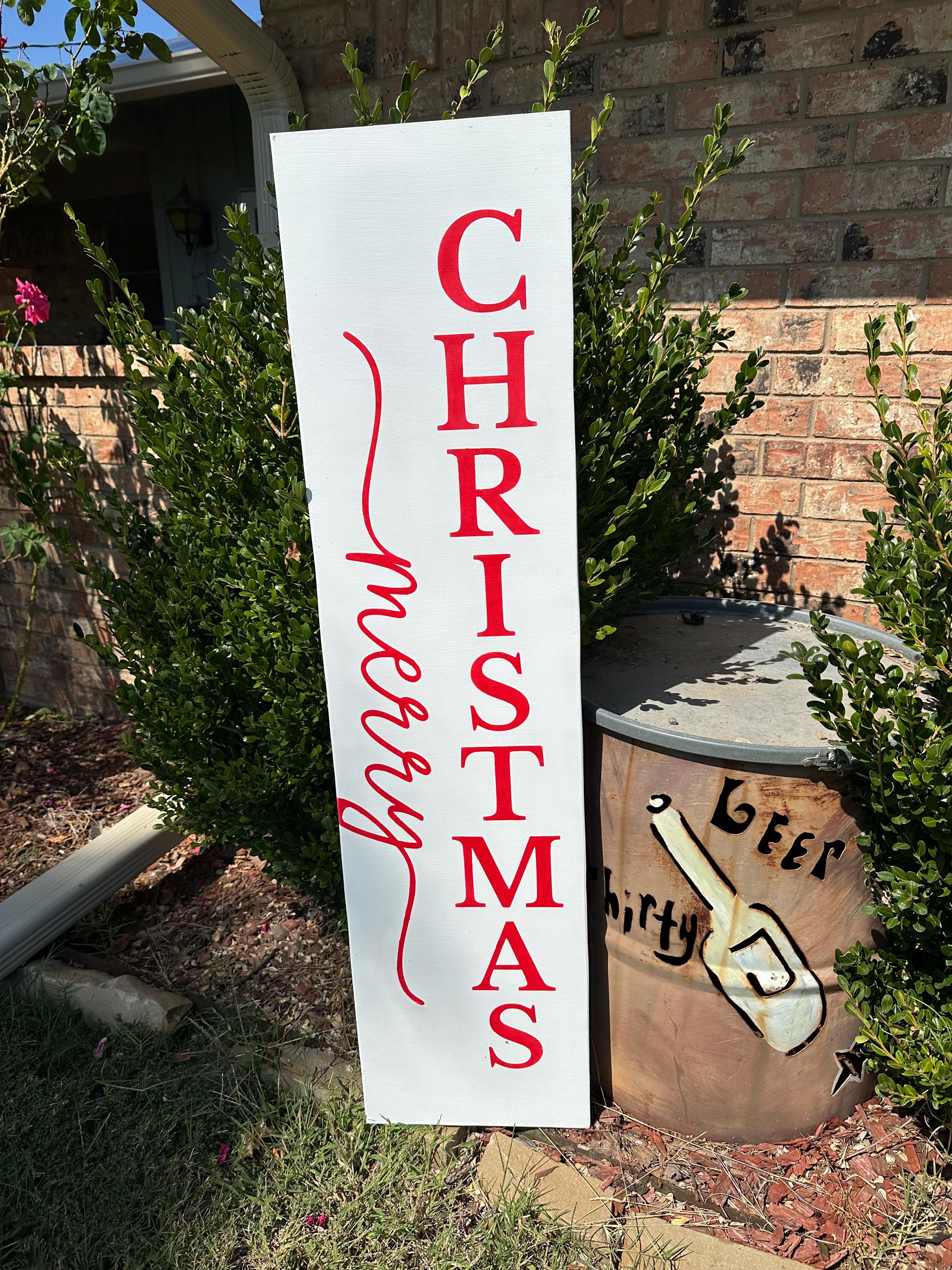 Christmas Porch Leaner - Etsy