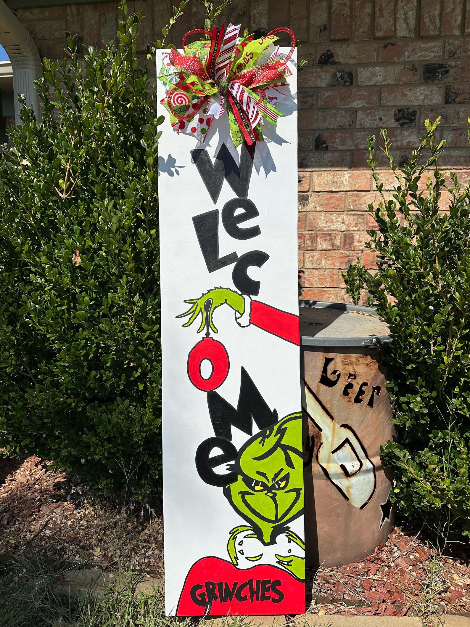 Christmas Porch Leaner - Etsy