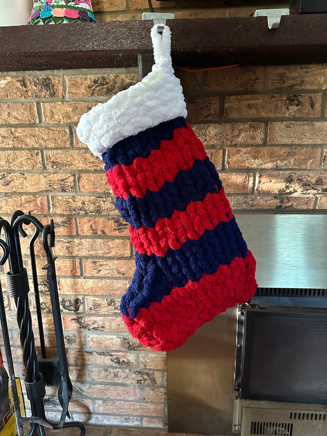 Special Texas Rangers Edition Jumbo Chenille Christmas Stocking - Etsy