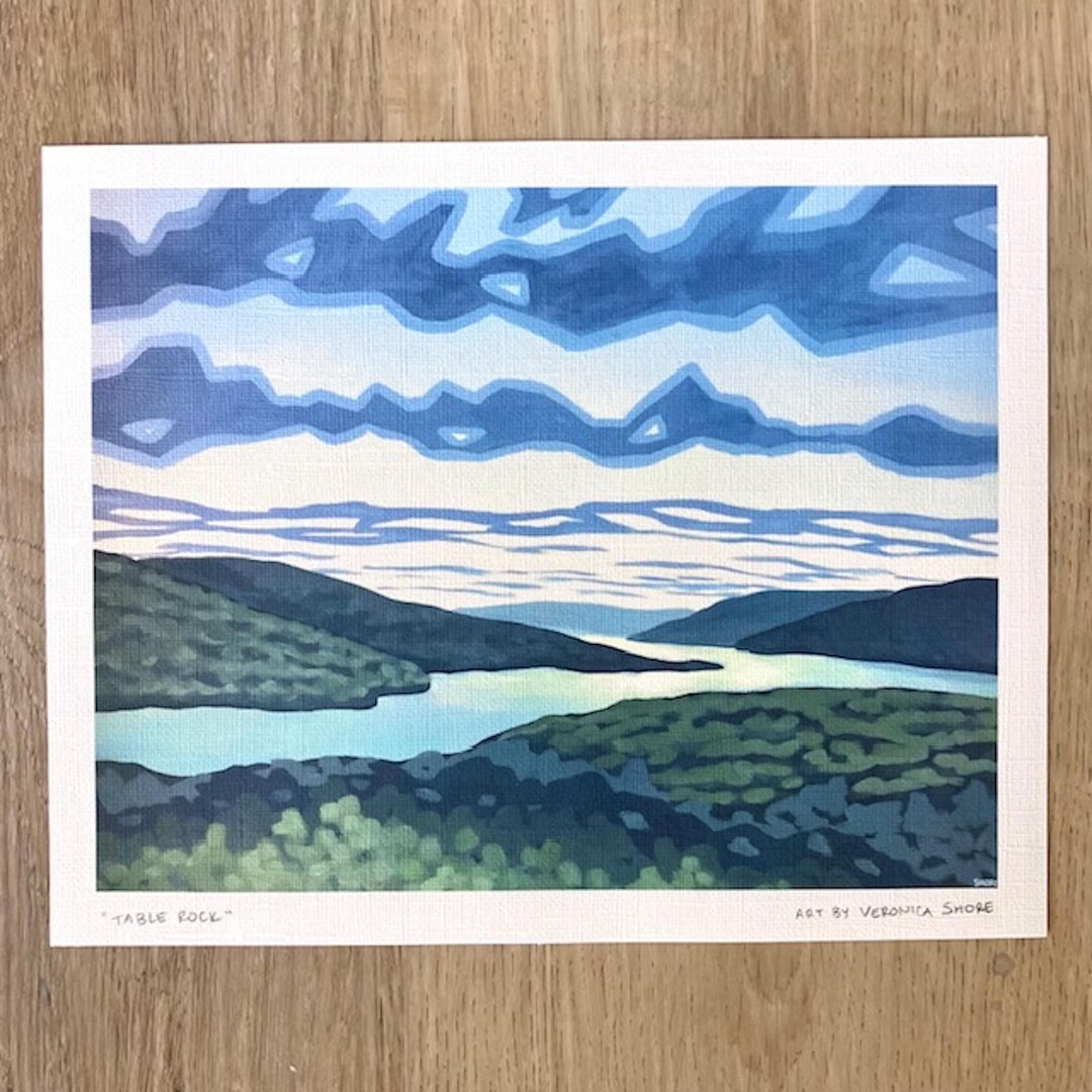 Fine Art Print "table Rock" - 8x10 - Etsy