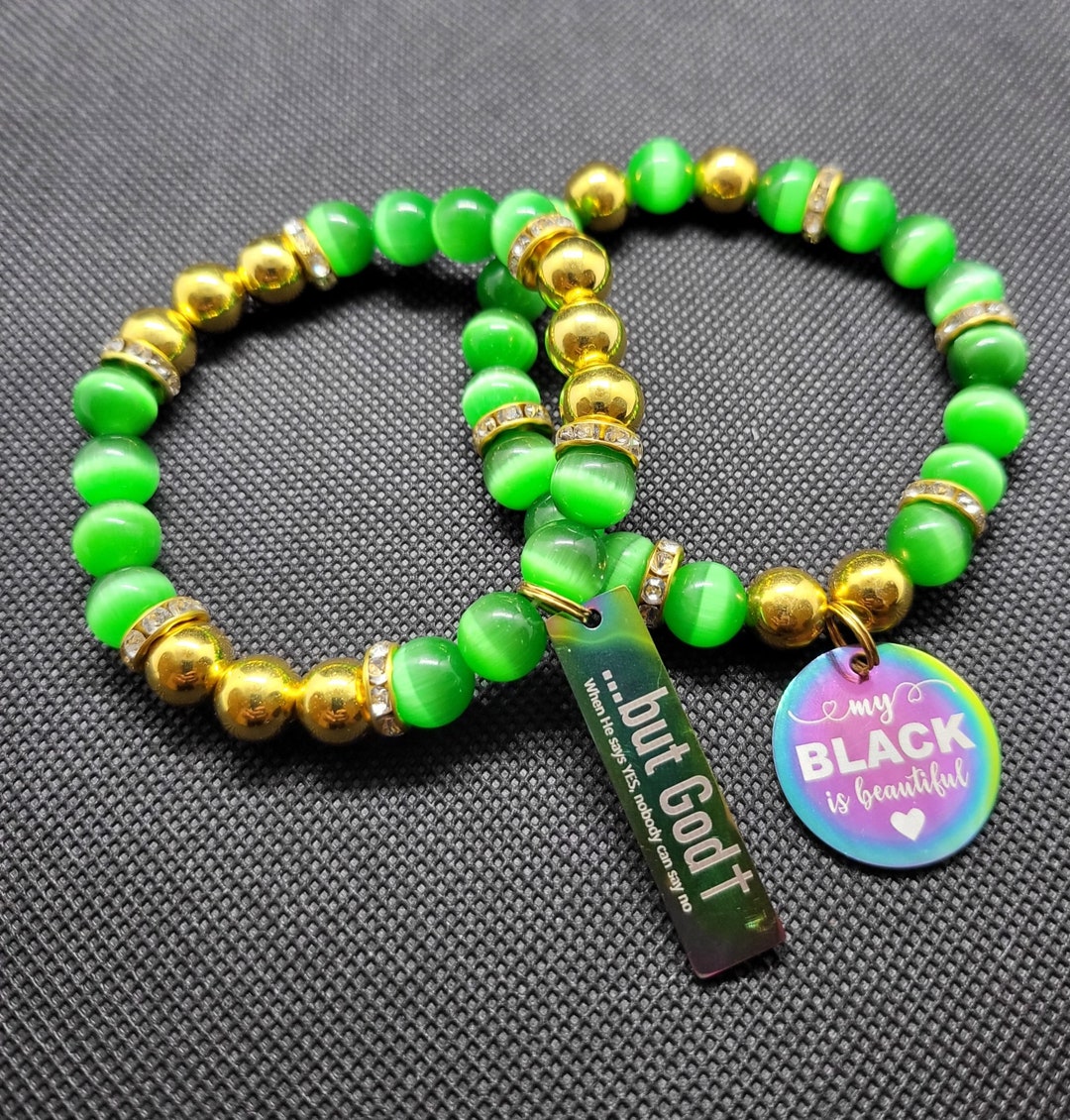 Inspirational Charm Beaded Bracelets, Fashionable Bracelets, Assorted ...
