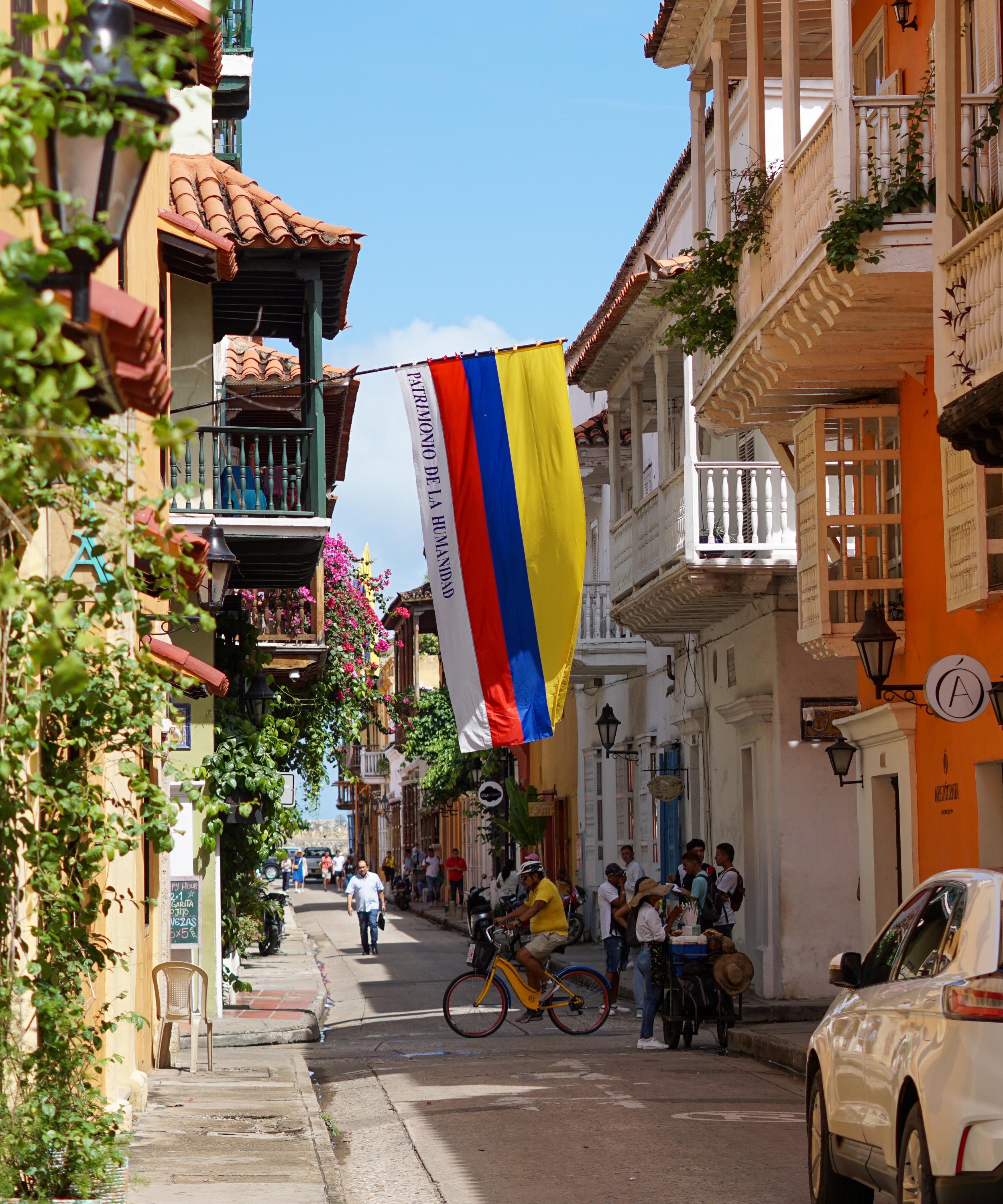 Cartagena Colombia Art, Colombia Photo, Colombian Flag, Cartagena Print ...