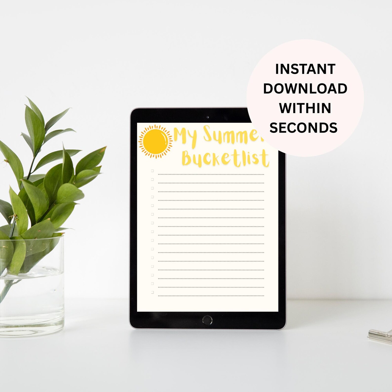 Printable Summer 2025 Bucket List for Kids & Adults | Fun Family Summer ...