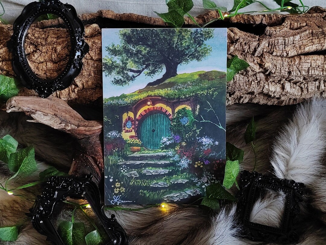 A5 Print the Shire the Shire Watercolor Illustration - Etsy