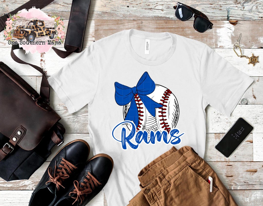 Rams Baseball Coquette PNG Rams Baseball Design Rams Team Logo PNG Rams ...