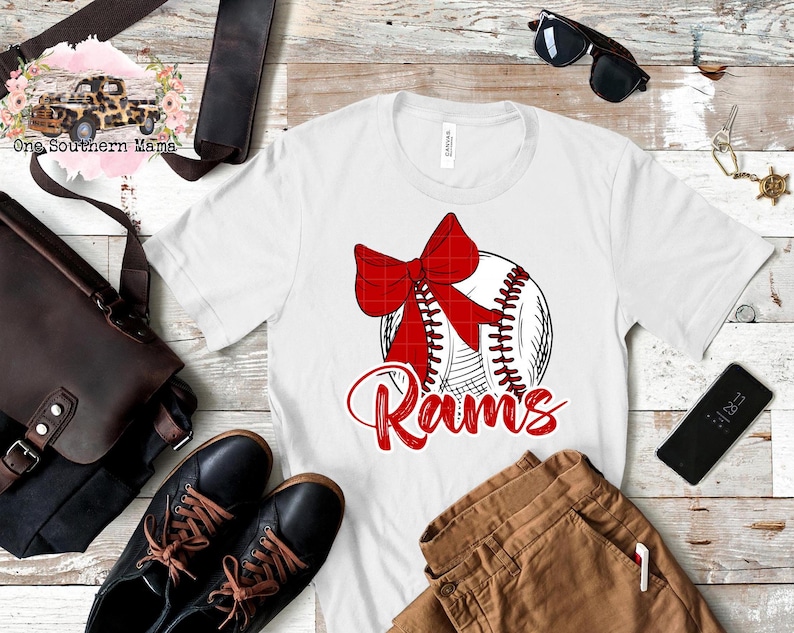 Rams Baseball Coquette PNG Rams Baseball Design Rams Team Logo PNG Rams ...